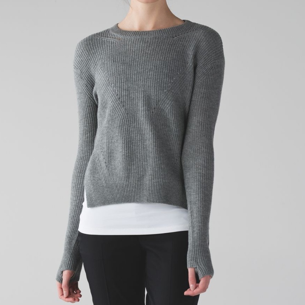 Lululemon Gray Sweater - Gem